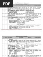 Internal Audit Checklist of Scrap Material | PDF | Receipt | Scrap