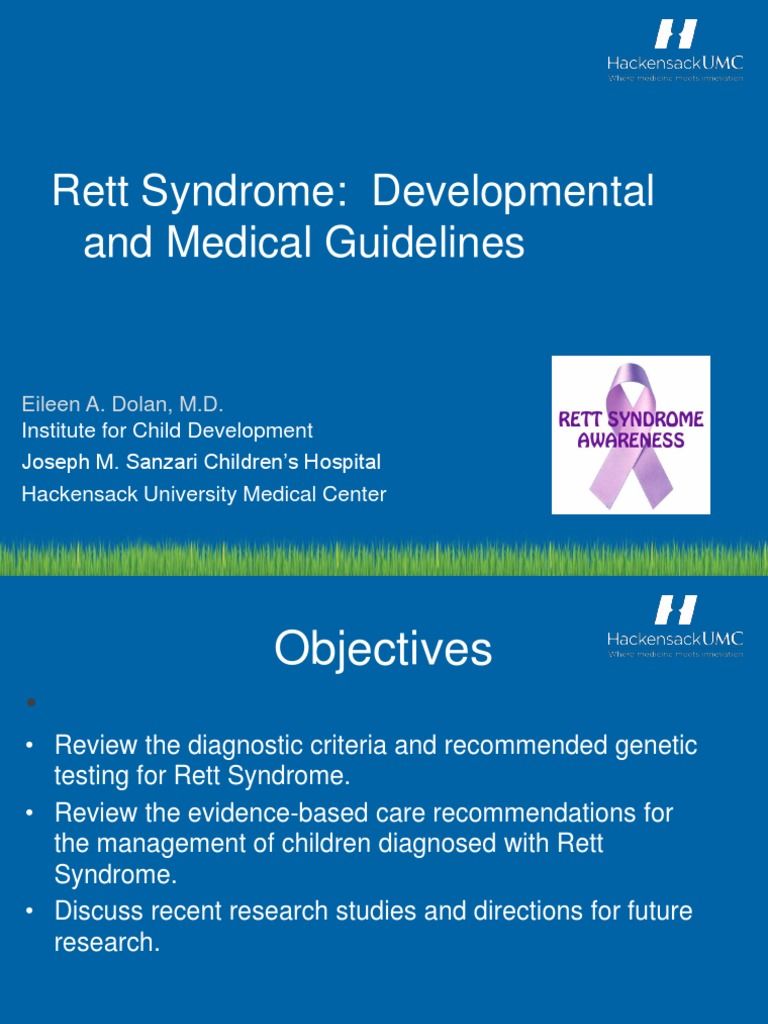 Guideline Rett Syndrome | PDF | Clinical Medicine | Health Sciences