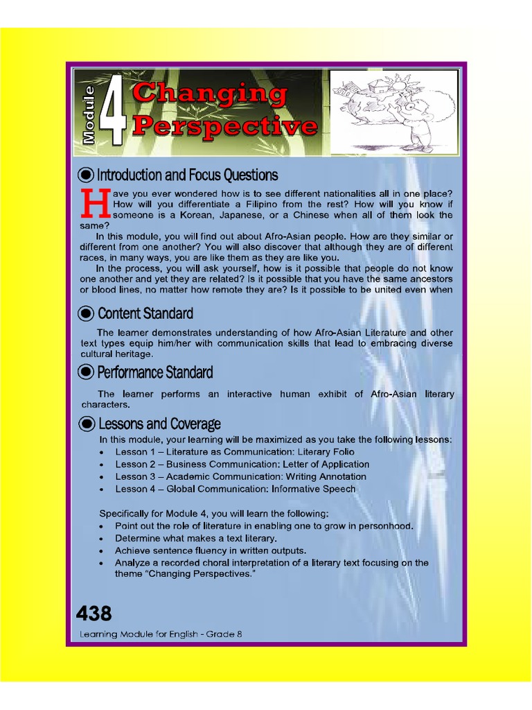 Dep Ed Grade 8 English Learning Guide Quarter 4 PDF | PDF