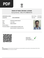Driving Licence | PDF