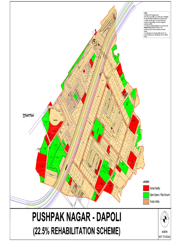 Pushpak Nagar Dapoli Plan PDF | PDF