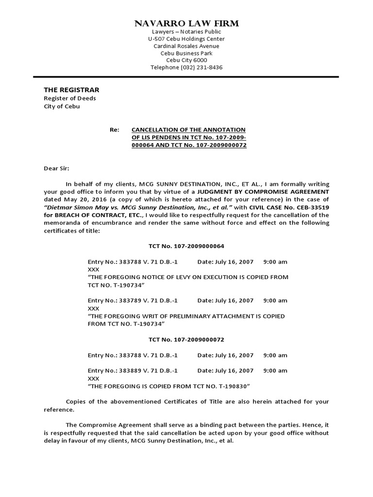 The Registrar: Navarro Law Firm | PDF | Lawyer | Virtue