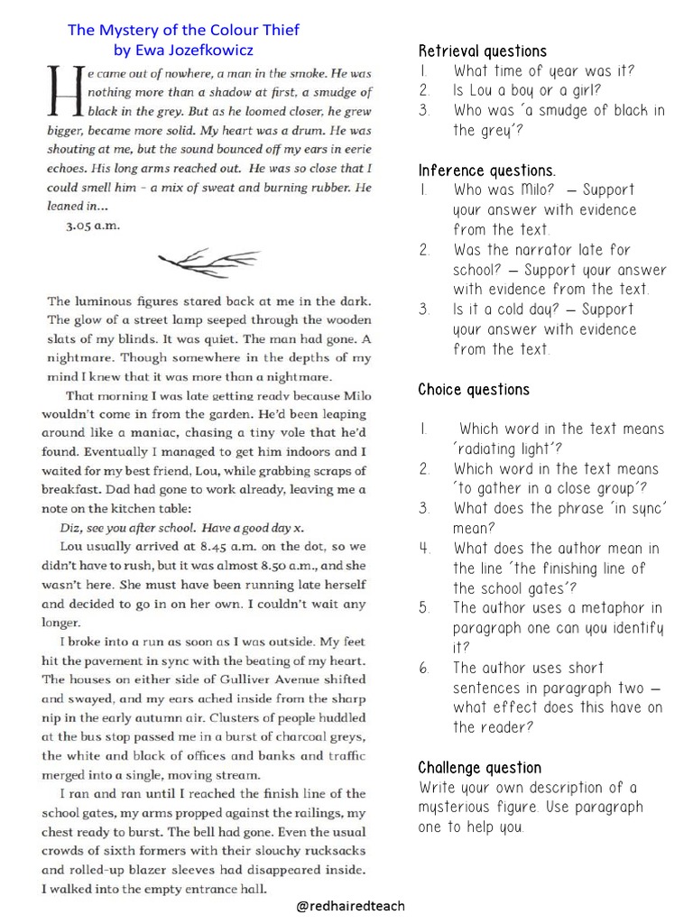 The Mystery of Colour Thief Solved | PDF