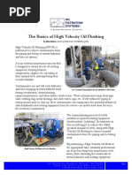 Lube Oil Flushing Procedure Guide | PDF | Pump | Fluid Dynamics