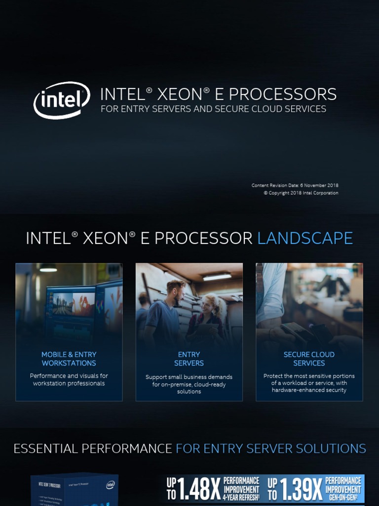 Intel Processor Comparision | PDF | Intel | Areas Of Computer Science