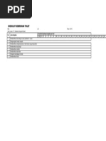 Form Audit Kebersihan Toilet | PDF