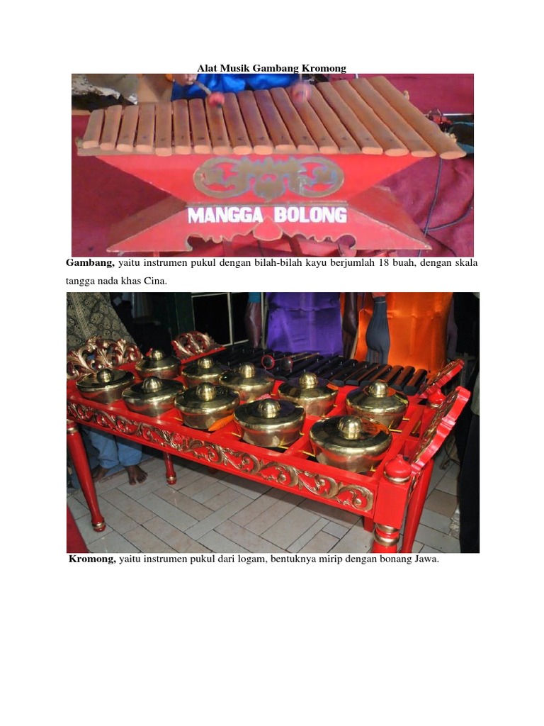 Alat Musik Gambang