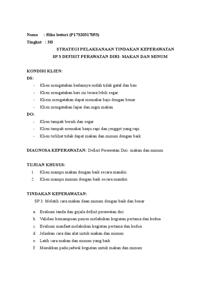 SP 3 DPD New | PDF | Pengembangan Diri | Gaya Hidup