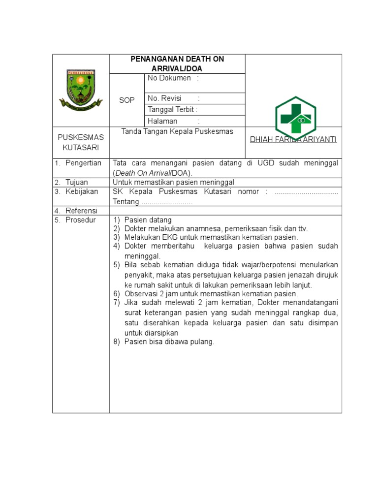 Sop Doa | PDF