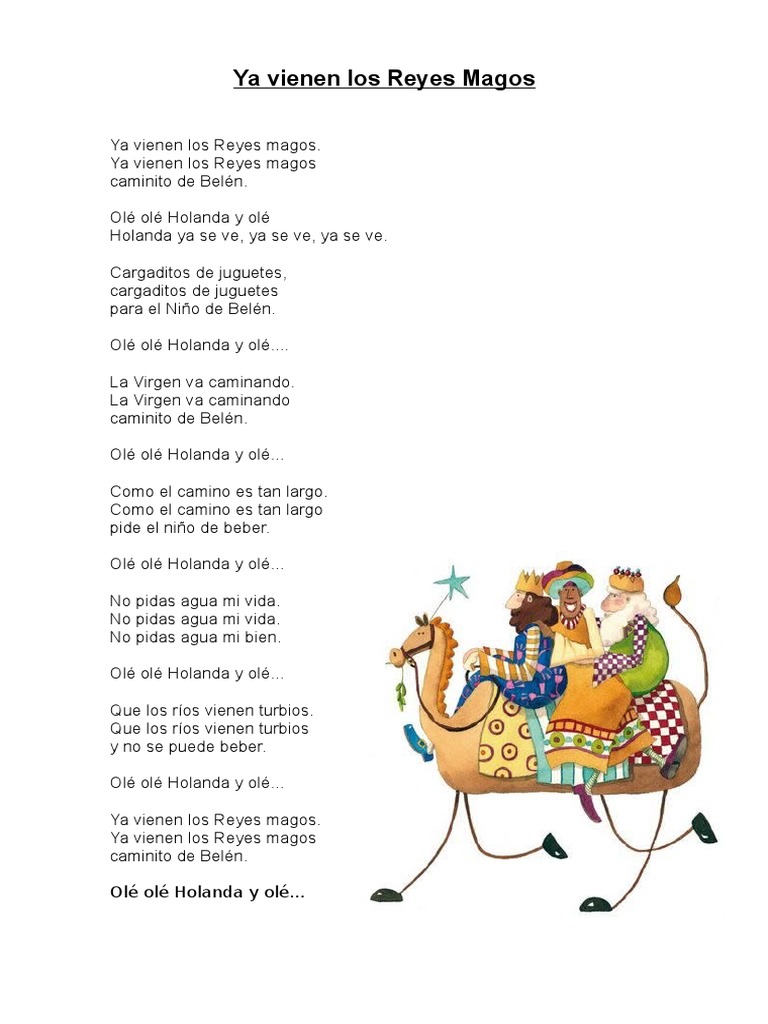 Ya Vienen Los Reyes Magos-CI | PDF