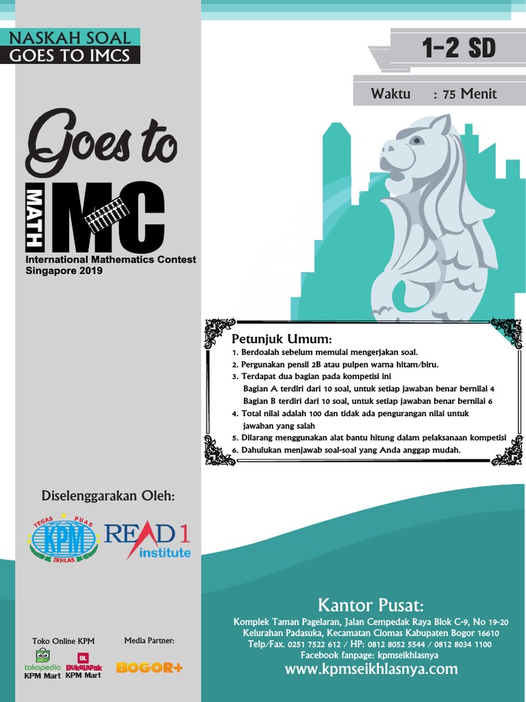 Goes To IMCS Kelas 1-2 | PDF