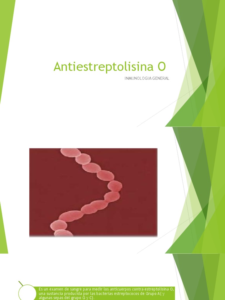 Prueba de Antiestreptolisina O: Guía Completa | PDF | Estreptococo ...