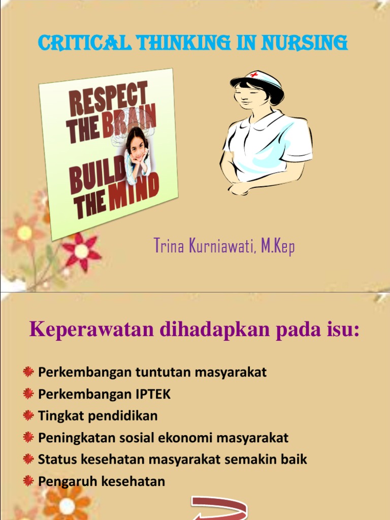 Berpikir Kritis Pada Proses Keperawatan | PDF