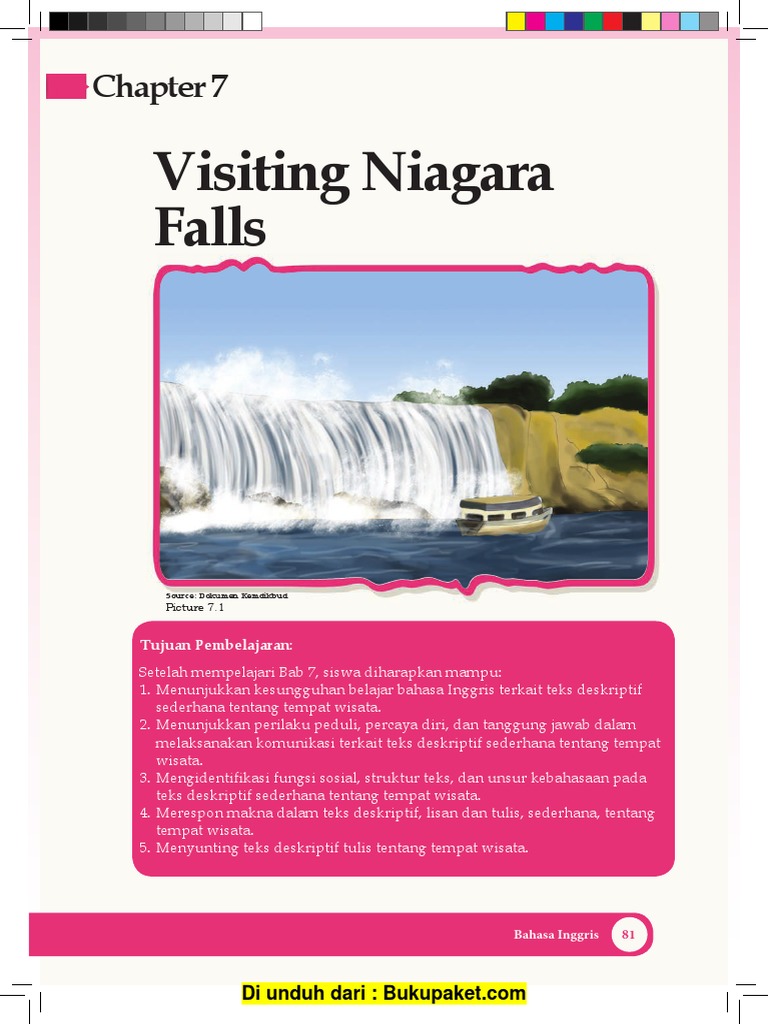 Chapter 7 Visiting Niagara Falls | PDF | Essays | Grammar