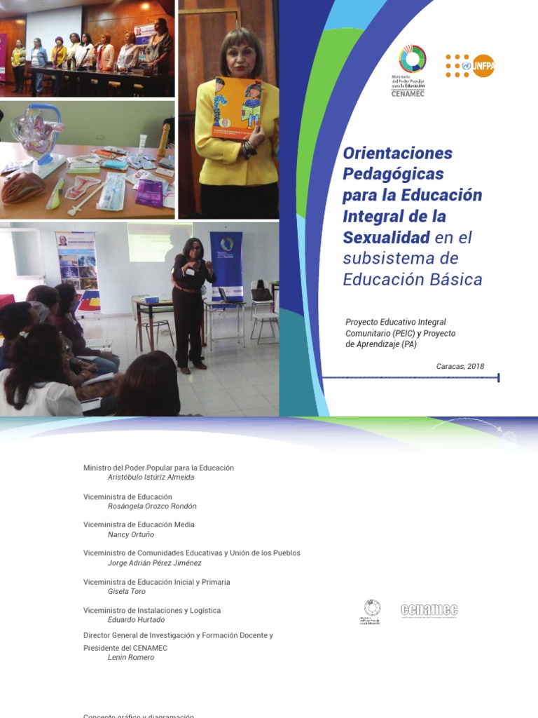 Orientaciones Pedagógicas para La Educ, Integral de La Sexualidad PDF | PDF | Derechos humanos ...