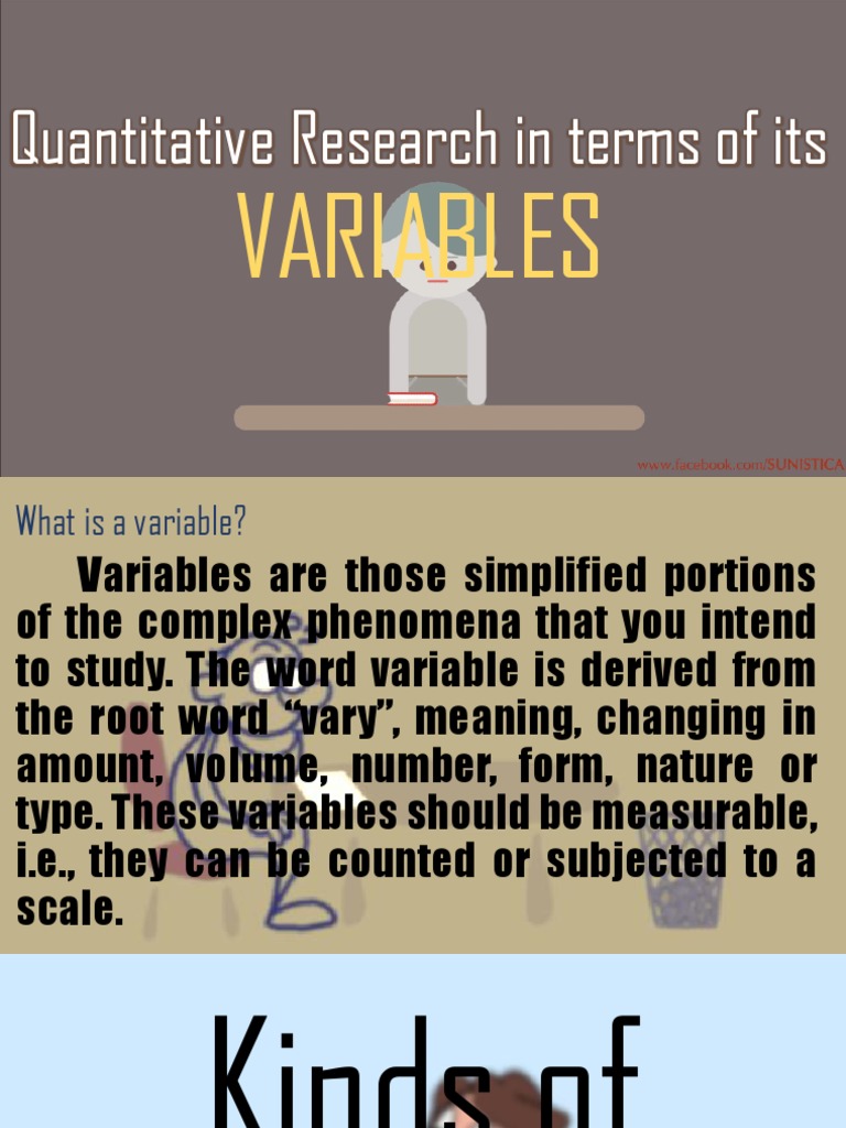 Types of Research Variables | PDF | Dependent And Independent Variables ...