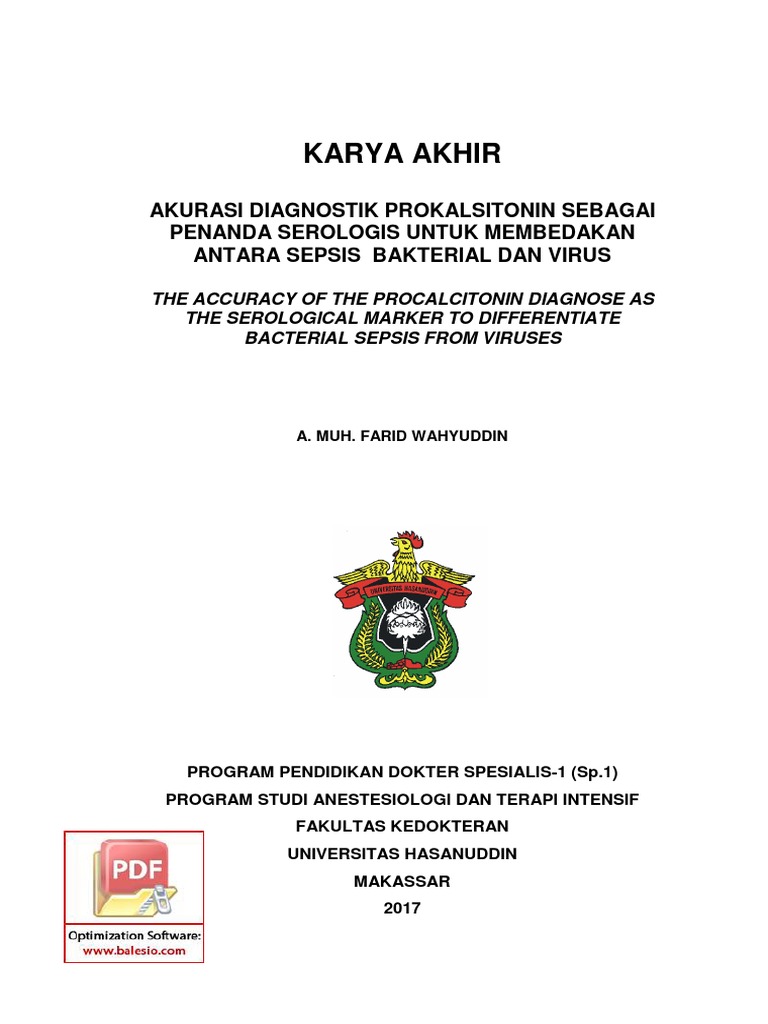 Prokalsitonin | PDF | Seni | Kesehatan Holistik