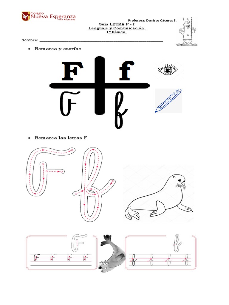 Letra F | PDF