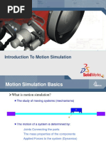 SolidWorks Motion Analysis Tutorial | PDF | Force | Simulation