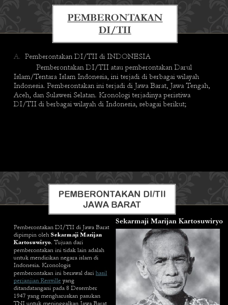 Pemberontakan DI/TII di Indonesia | PDF