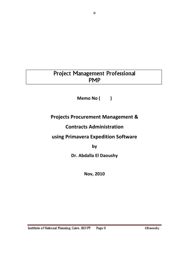Projects Procurement Management | PDF | Request For Proposal | Procurement