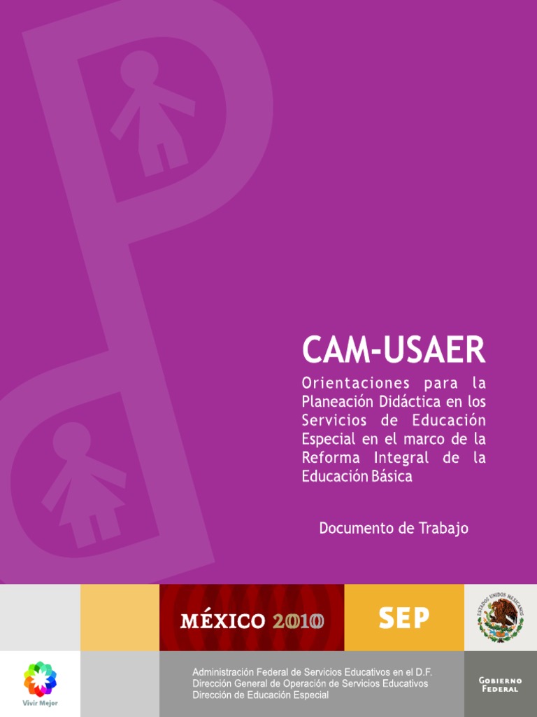 Cam-Usaer Orientaciones para La Planeación Diráctica Servicios de Educación Especial Psico Educ ...