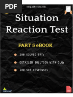 SRT Practice Set - 1 | PDF