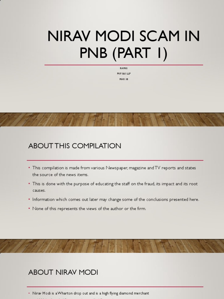 The Nirav Modi Scam PDF | PDF | Financial Transaction | Banks