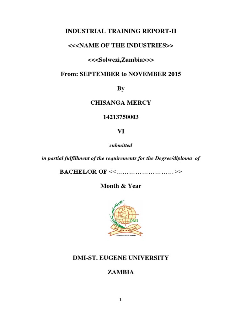 IPTR Sample REPORT | PDF | Academic Degree | Test (Assessment)