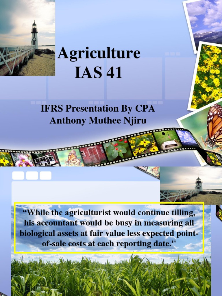 Ias 41 Agriculture | PDF | International Financial Reporting Standards ...