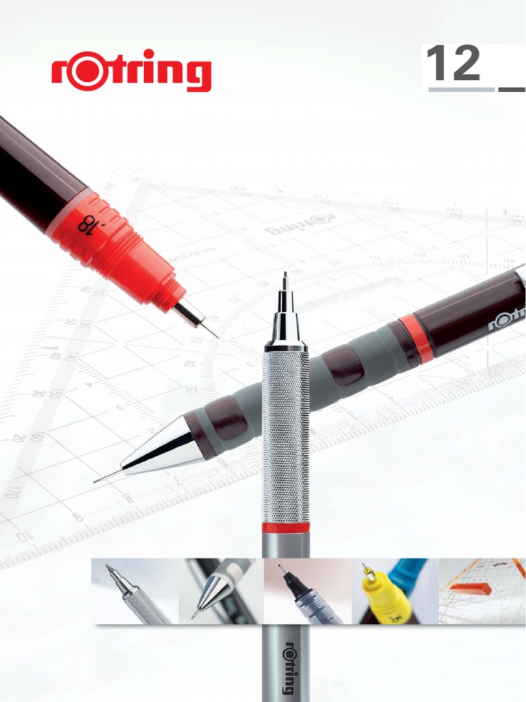 Catalogo Rotring | PDF | Pen | Pencil