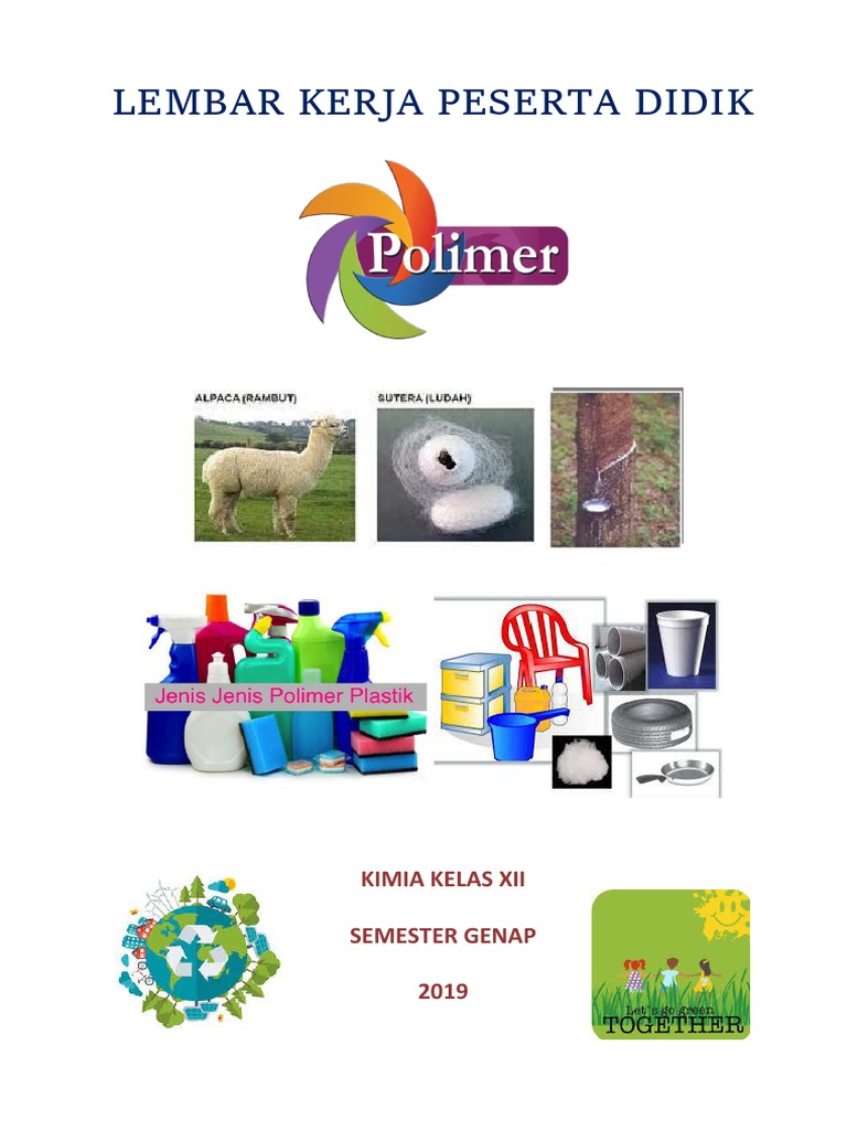 LKPD Polimer Kelas 12: Analisis dan Diskusi | PDF