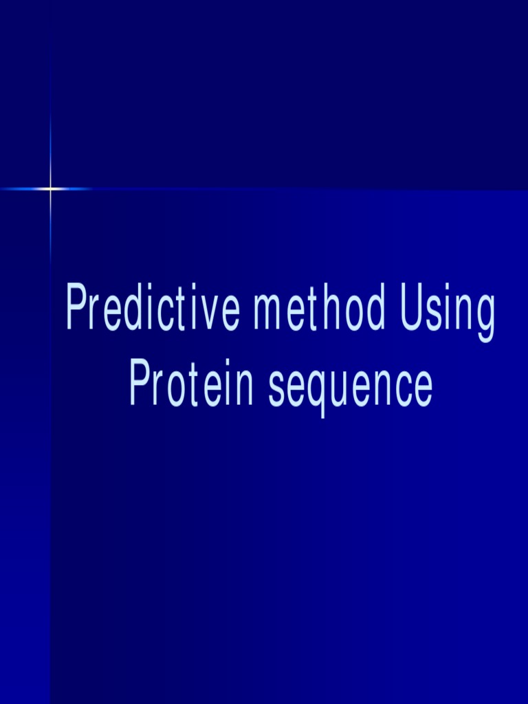 Protein Sequence | PDF | Biomolecular Structure | Sequence Alignment
