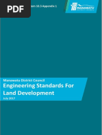 City of Houston Infrastructure Design Manual | PDF | Surveying | Easement