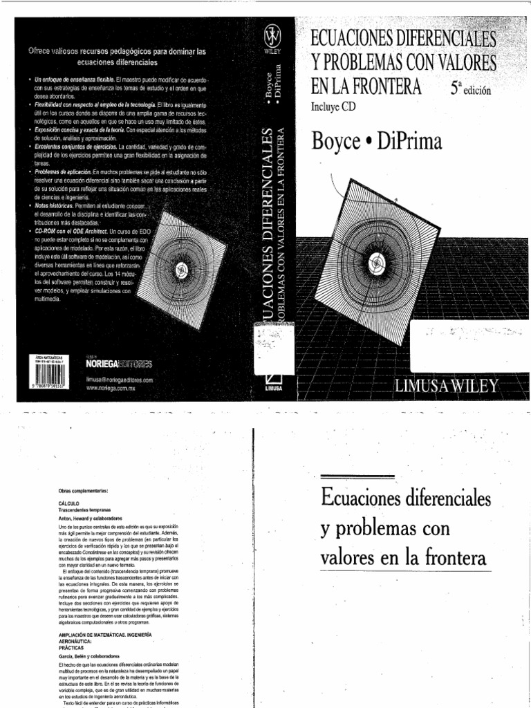 ED Boyce-Diprima PDF | PDF