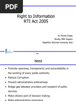 Draft RTI Application Format | PDF