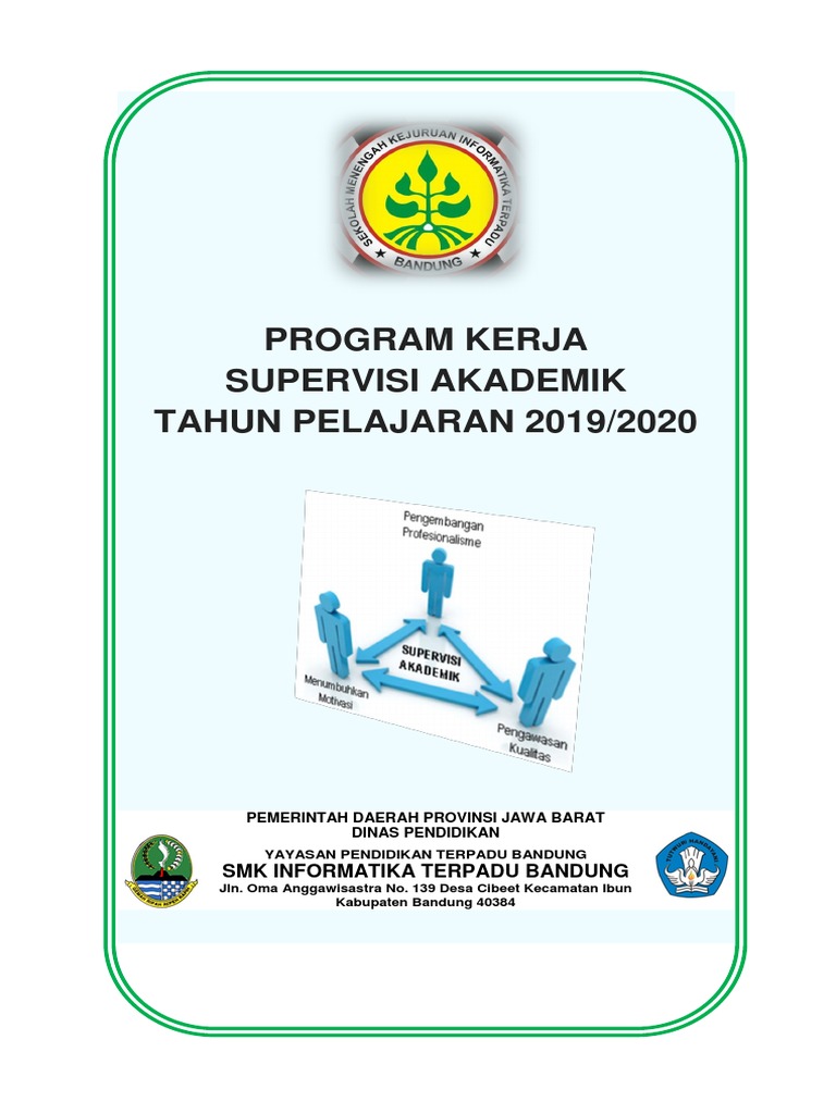 Supervisi Akademik SMK IT 2019/2020 | PDF | Bisnis | Pengelolaan Keuangan & Uang