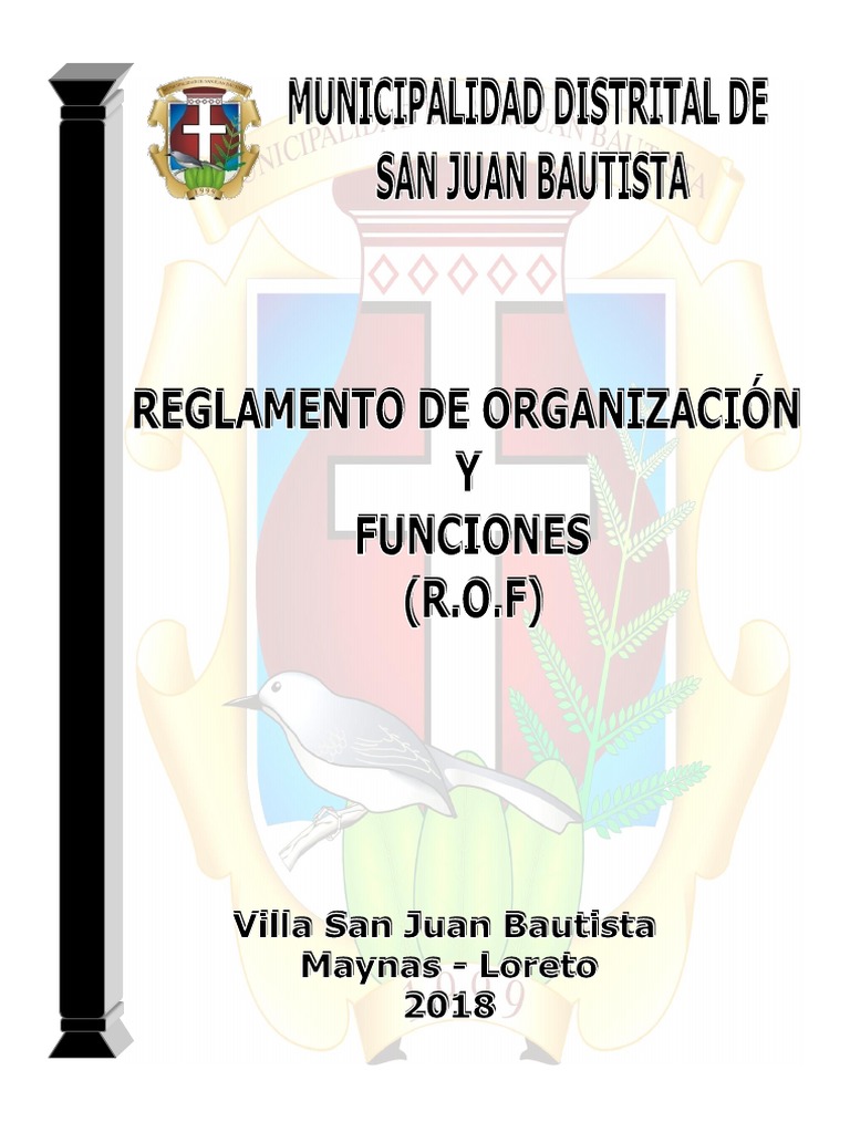 Rof 2018 | PDF | Alcalde | Gobierno local