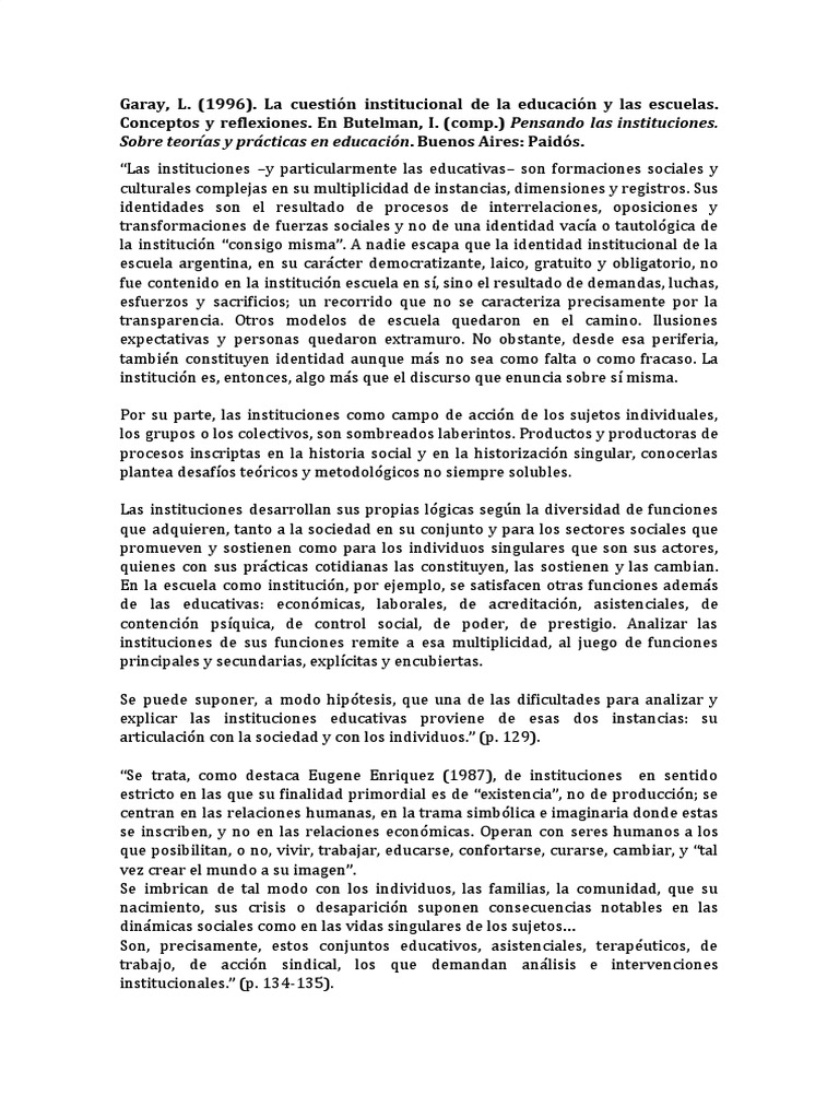Lucia Garay Fragmentos | PDF | Institución | Sociedad