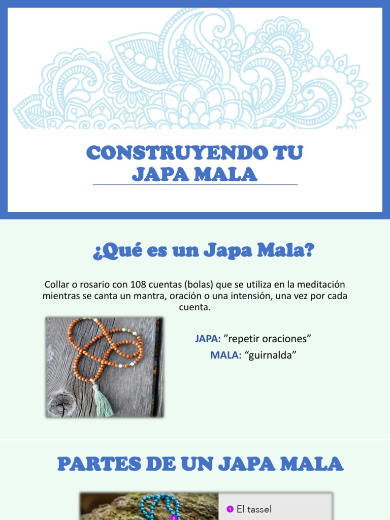 Presentación Taller JAPAMALA | PDF