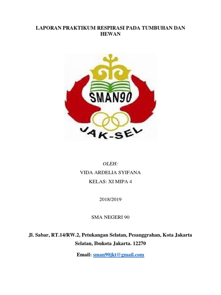 Laporan Praktikum Respirasi Pada Tumbuhan Dan Hewan | PDF Laporan Praktikum Respirasi Pada Tumbuhan Dan Hewan | PDF