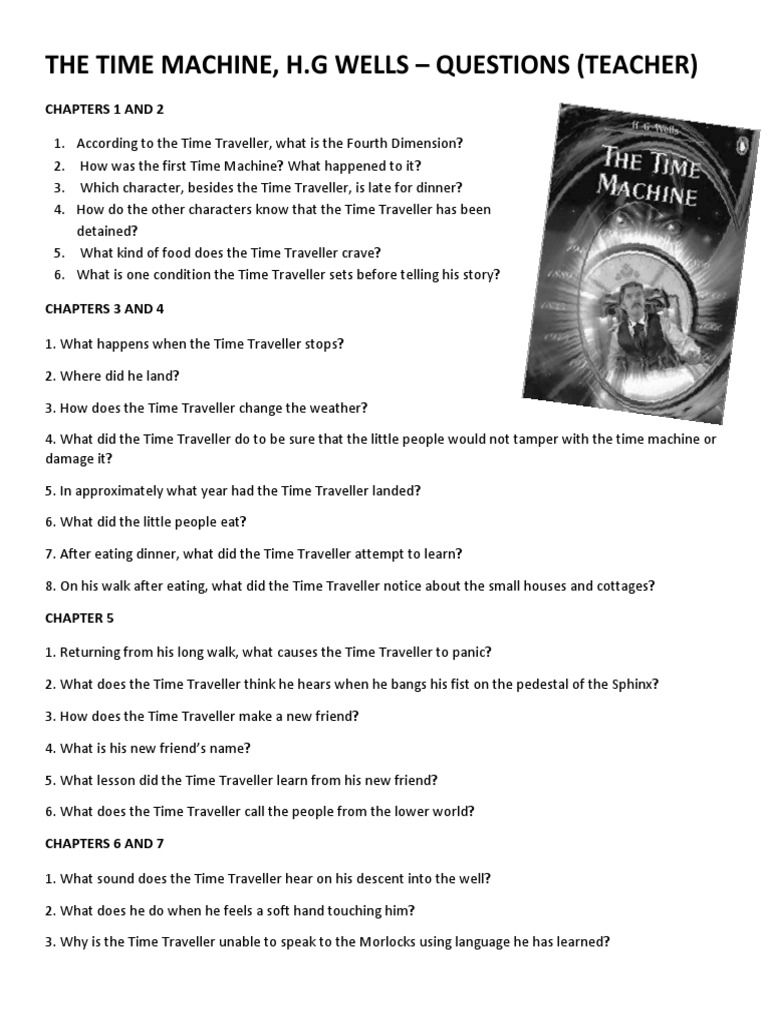 The Time Machine | PDF | The Time Machine | Time Travel
