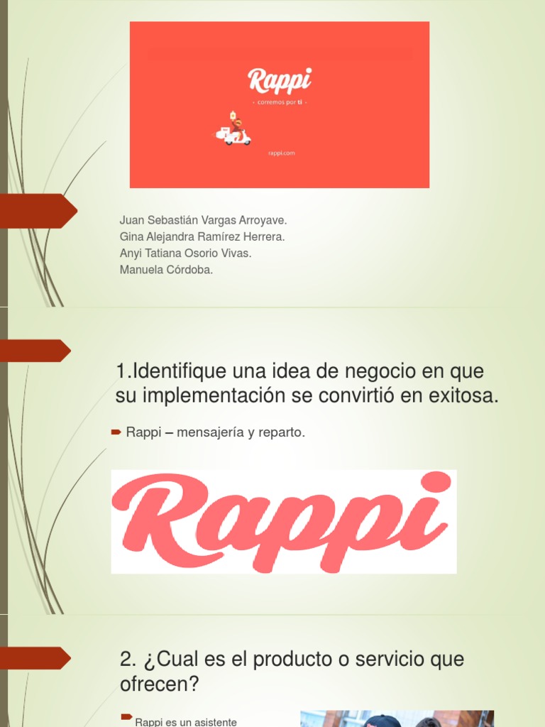 Rappi PDF | PDF