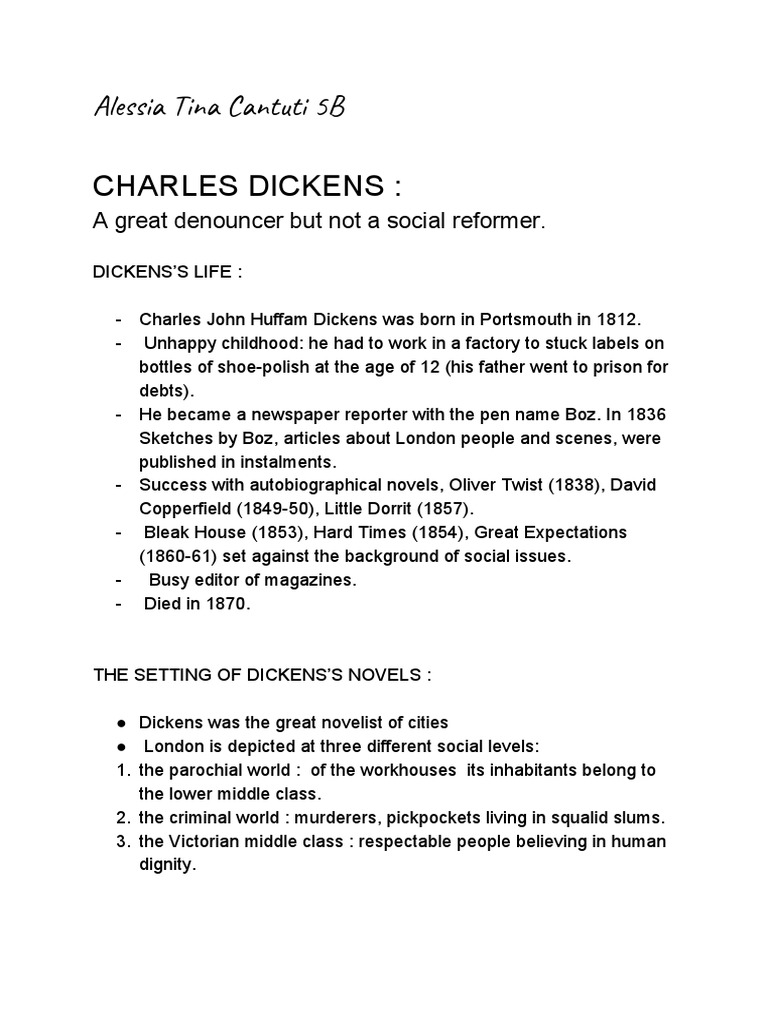 Charles Dickens's Life | Charles Dickens | David Copperfield
