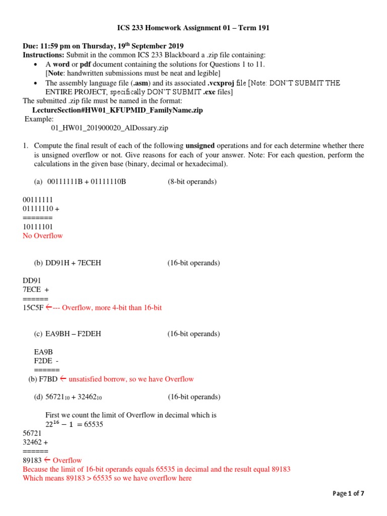 ICS Solution | PDF | Discrete Mathematics | Arithmetic
