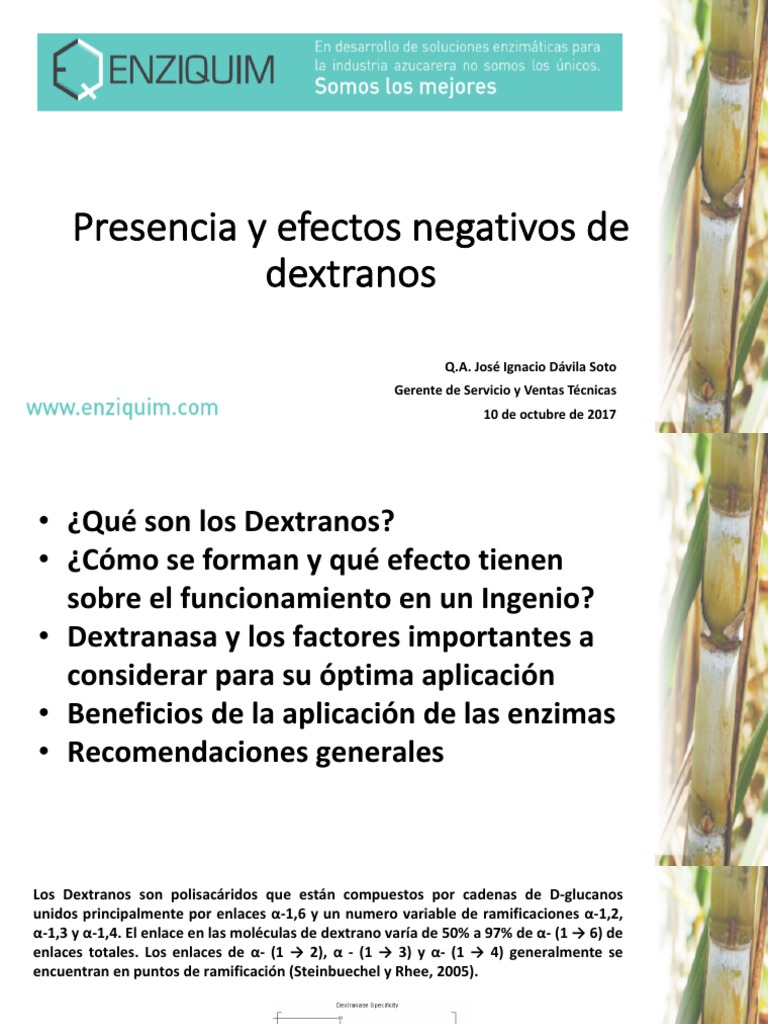 Proceso Dextranos | PDF | Sustancias químicas | Química