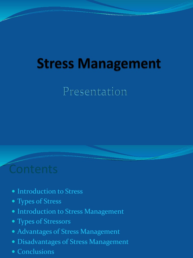Understanding the Different Types and Causes of Stress and Effective ...