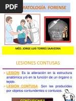 Medicina Legal - Agentes Contundentes y Lesiones (Der-204, Grupo A1) | PDF