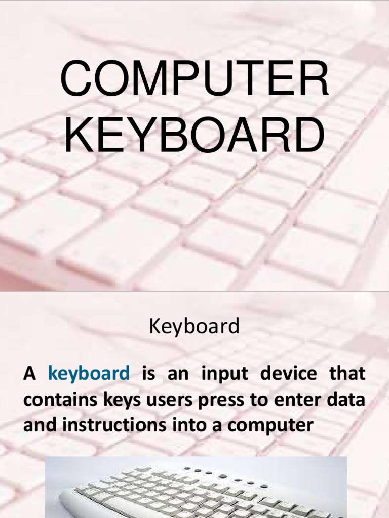 Keyboard | PDF | Computer Keyboard | Ibm Pc Compatibles