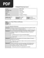 Lesson Plan Football | PDF | Reading Comprehension | Question